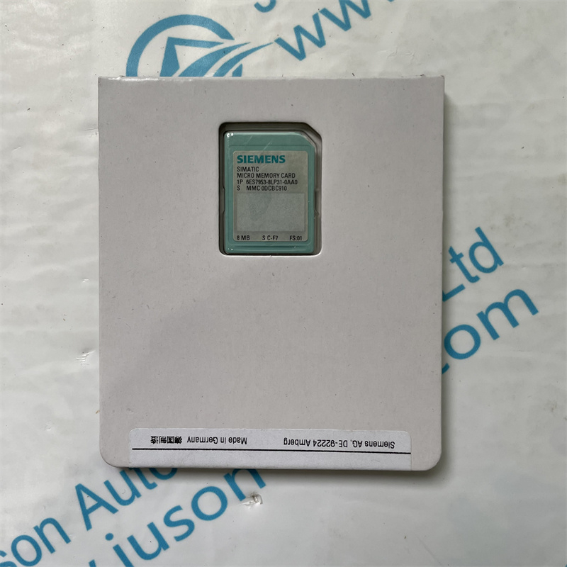 SIEMENS memory card 6ES7953-8LP31-0AA0 SIMATIC S7, Micro Memory Card for S7-300/C7/ET 200, 3, 3V ...