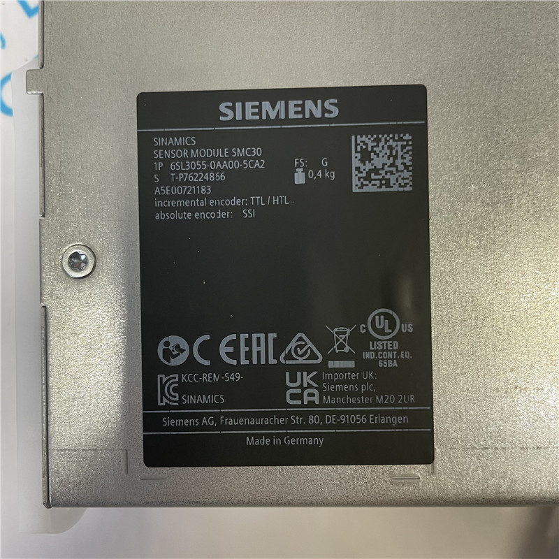 SIEMENS control system accessories 6SL3055-0AA00-5CA2 SINAMICS SMC30 ...