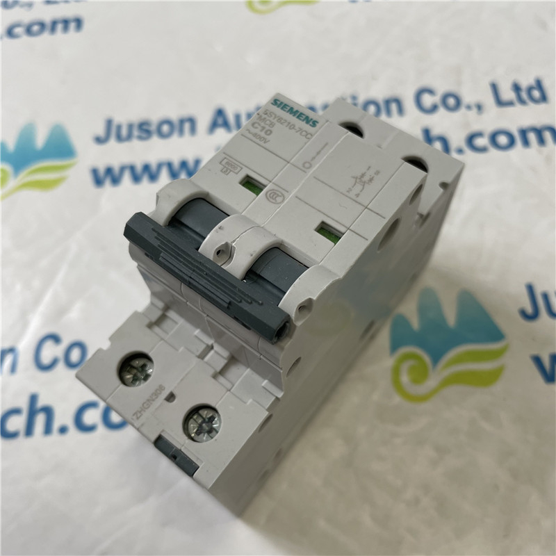 SIEMENS Miniature Circuit Breaker 5SY6210-7CC Miniature circuit breaker 400 V 6kA, 2-pole, C, 10 ...