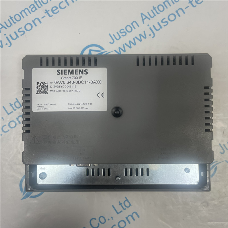 SIEMENS fine panel 6AV6648-0BC11-3AX0 SIMATIC HMI SMART 700 IE, SMART ...