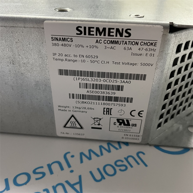 SIEMENS power reactor 6SL3203-0CD25-3AA0 - Buy SIEMENS power reactor ...
