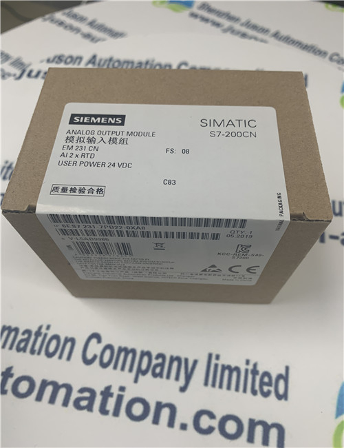 SIEMENS PLC analog input module 6ES7231-7PB22-0XA8 SIMATIC S7-200 CN ...