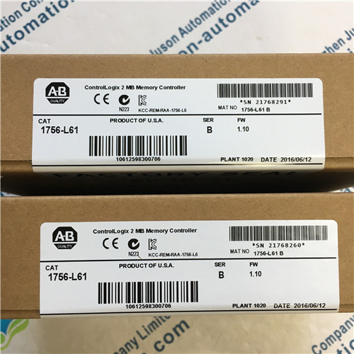 Allen Bradley PLC controller module 1756-L61 - Buy Allen Bradley PLC ...