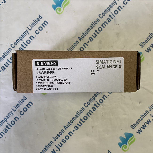 SIEMENS 6GK5005-0BA10-1AA3 SCALANCE X005, IE Entry Level Switch ...