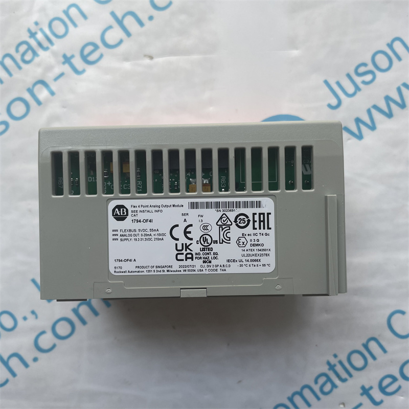 Allen Bradley Isolated Output Analog Module 1794-OF4I - Buy Allen ...
