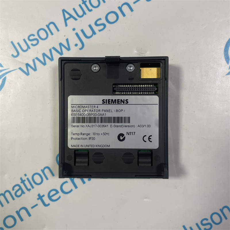 SIEMENS Basic operation panel 6SE6400-0BP00-0AA1 MICROMASTER 4 Basic ...
