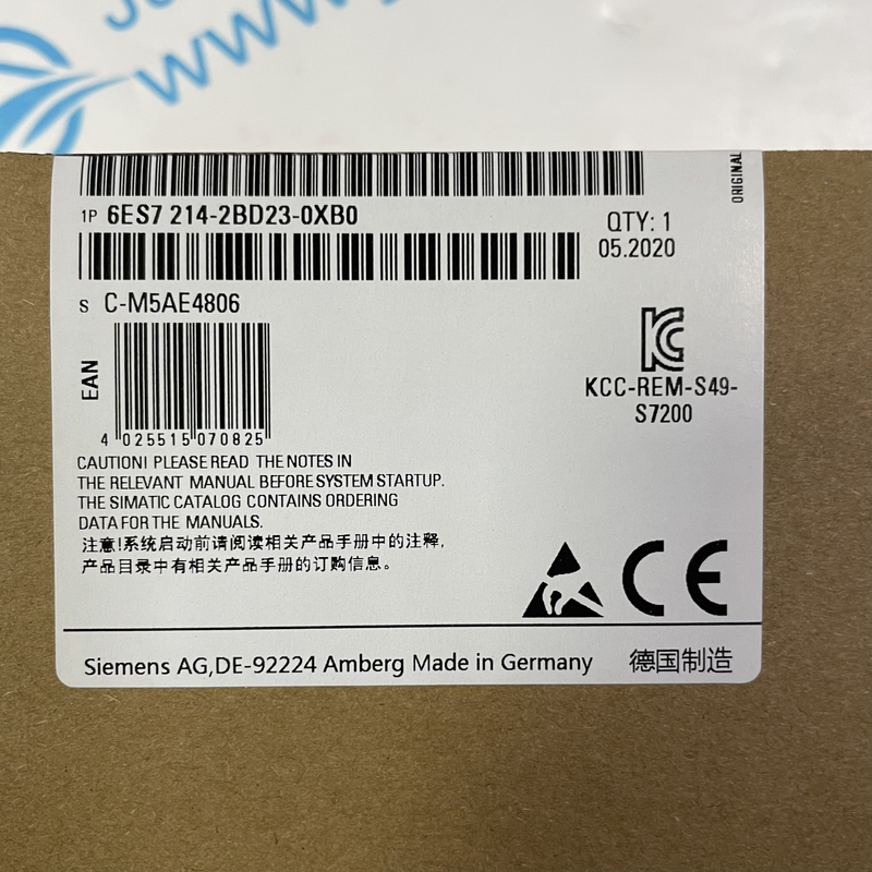 SIEMENS Central Processing Unit Module 6ES7214-2BD23-0XB0 - Buy SIEMENS ...