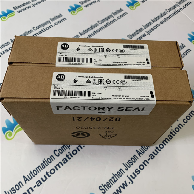 Allen Bradley 1756-L71 Modular controller - Buy Allen Bradley Modular ...