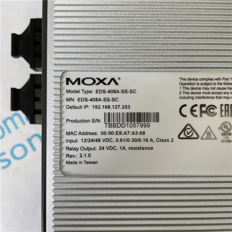 MOXA Industrial Ethernet Switch EDS-408A-SS-SC - Buy MOXA Industrial ...
