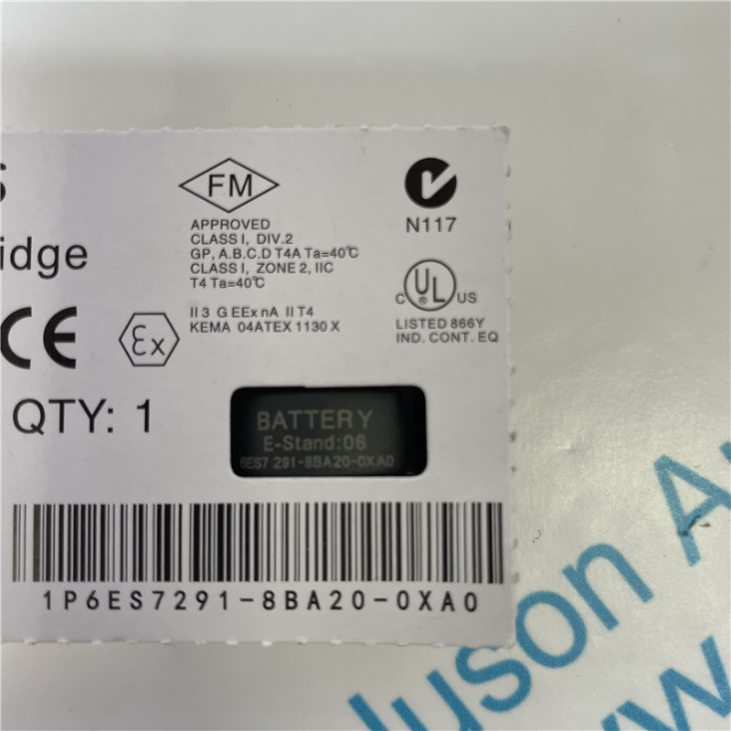 SIEMENS CPU battery module 6ES7291-8BA20-0XA0 SIMATIC S7-200, battery ...