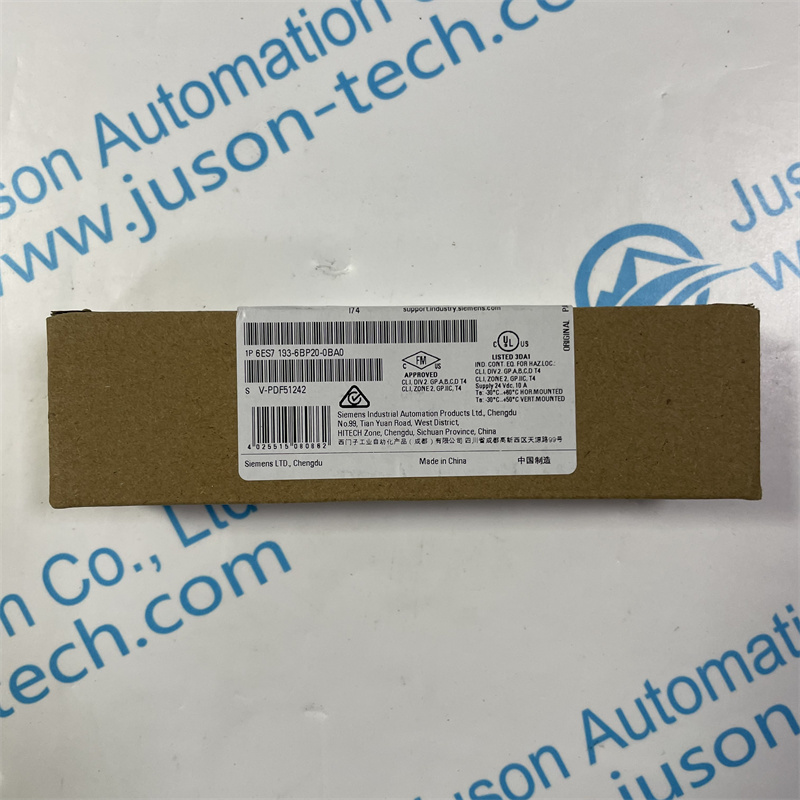 SIEMENS base unit module 6ES7193-6BP20-0BA0 - Buy SIEMENS base unit ...