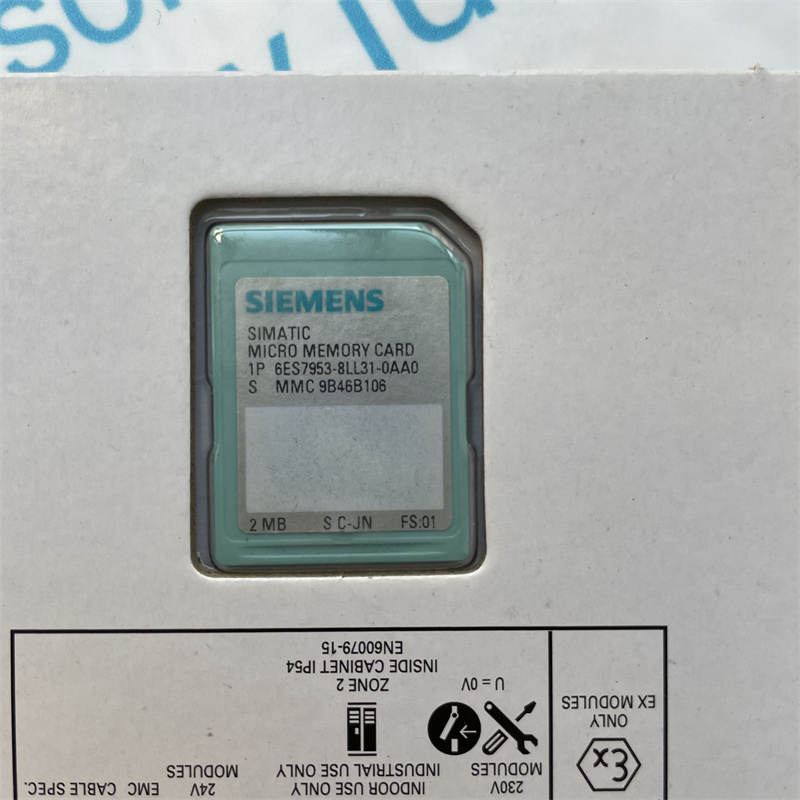 Siemens PLC memory card 6ES7953-8LL31-0AA0 SIMATIC S7, Micro Memory ... Siemens PLC memory card 6ES7953-8LL31-0AA0 SIMATIC S7, Micro Memory ...