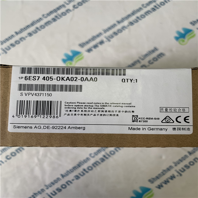 SIEMENS 6ES7405-0KA02-0AA0 SIMATIC S7-400, power supply PS405 from ...