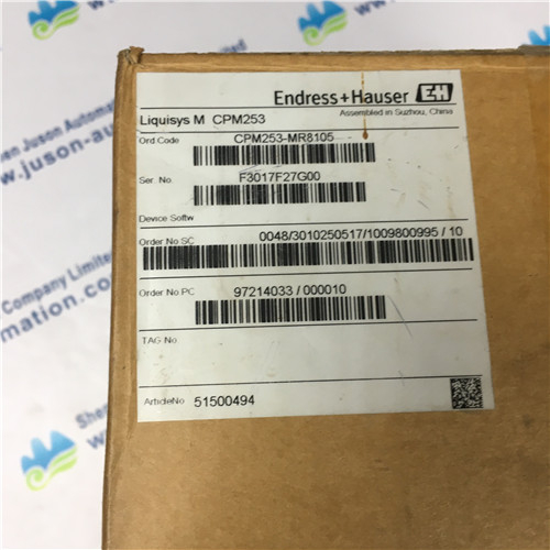 Endress+Hauser CPM253-MR8105 Sensor from China manufacturer - Shenzhen ...