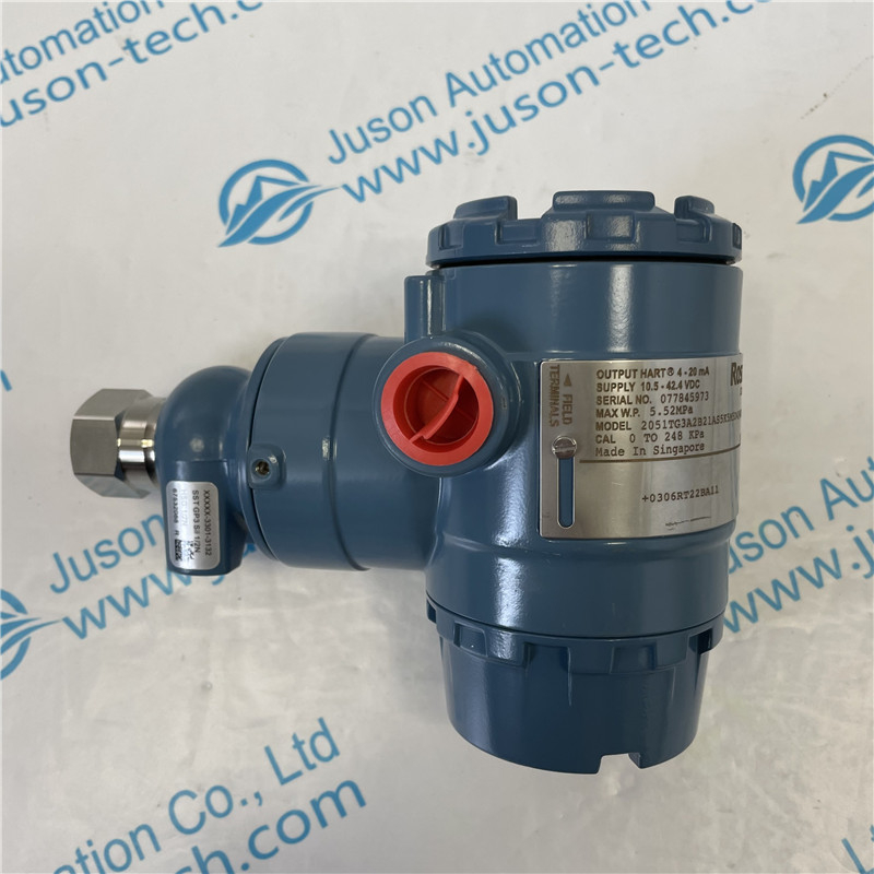 EMERSON Rosemount Pressure transmitter 2051TG3A2B21AS5K5M5D4Q4Q8 ...