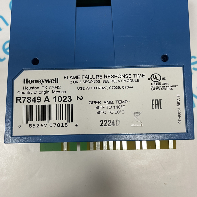 Honeywell flame signal amplifier R7849A1023 - Buy Honeywell flame ...