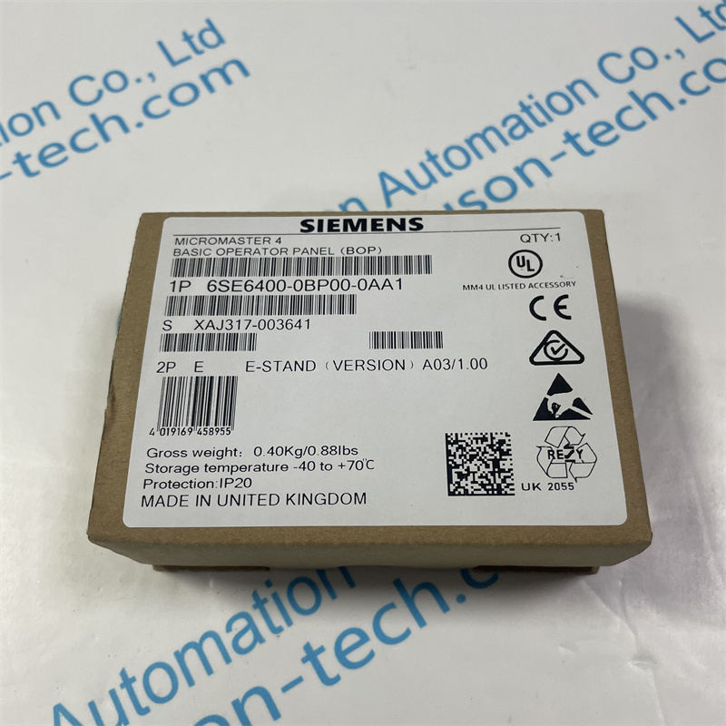 SIEMENS Basic operation panel 6SE6400-0BP00-0AA1 MICROMASTER 4 Basic ...