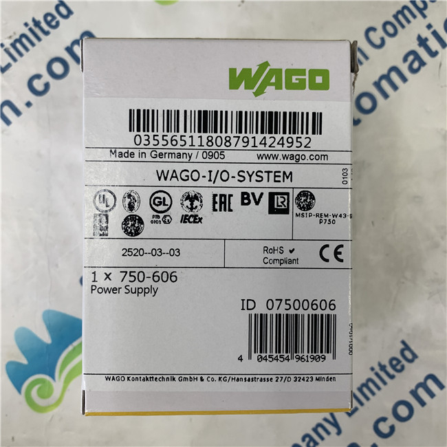 WAGO 750-606 Input and output modules from China manufacturer ...