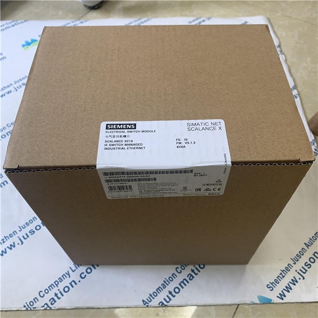 SIEMENS 6GK5216-0BA00-2AA3 SCALANCE X216, managed IE switch, 16x 10/100 ...