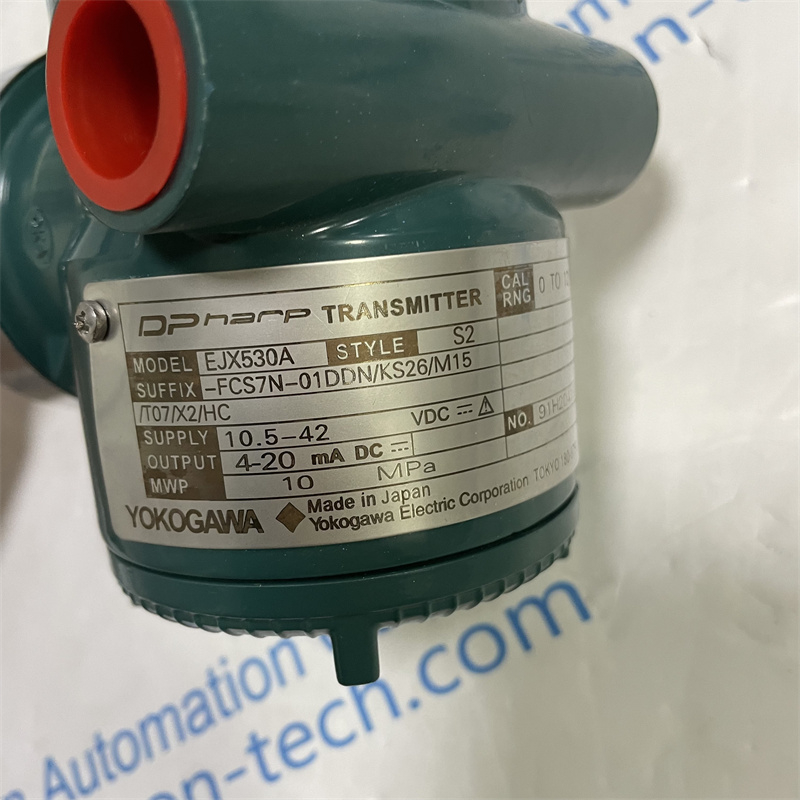 Yokogawa differential pressure transmitter EJX530A-FCS7N-01DDN KS26 M15 ...