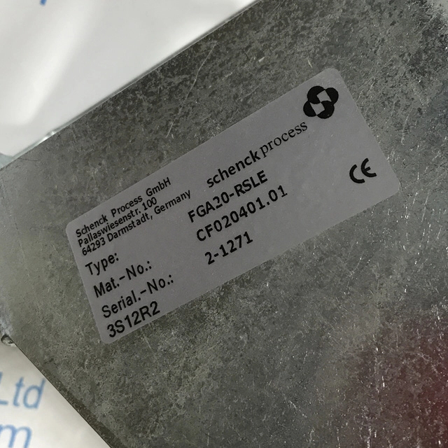 Schenck Electronic belt scale speed sensor CF020401.01 FGA 20 RSLE ...